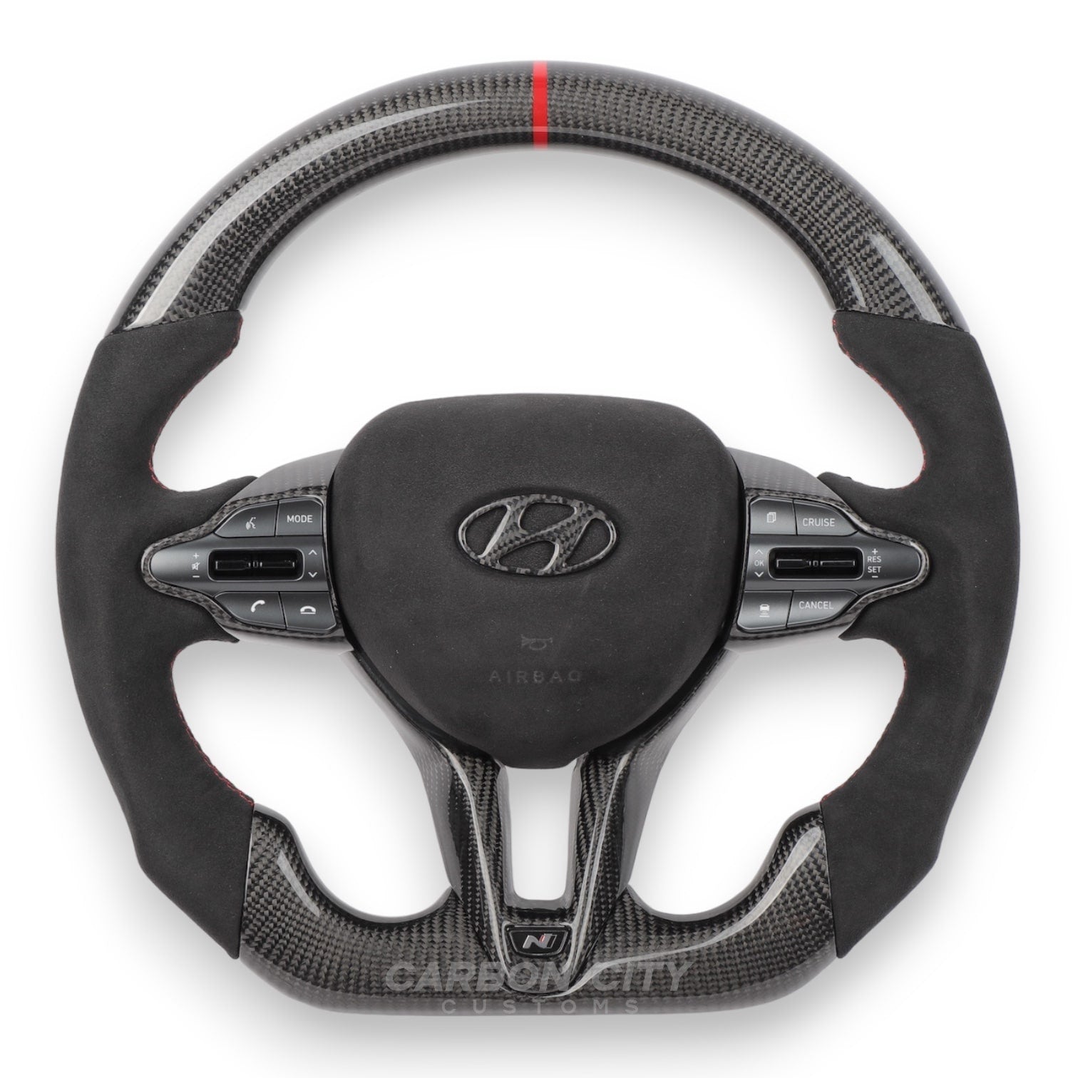 Hyundai N Custom Steering Wheel | Nevera Auto
