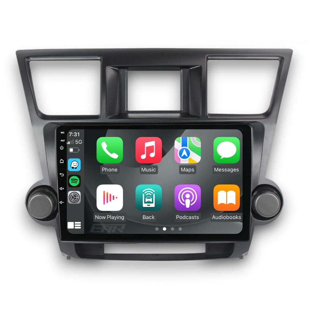 Toyota Highlander 2007-2013 9" Touchscreen CarPlay