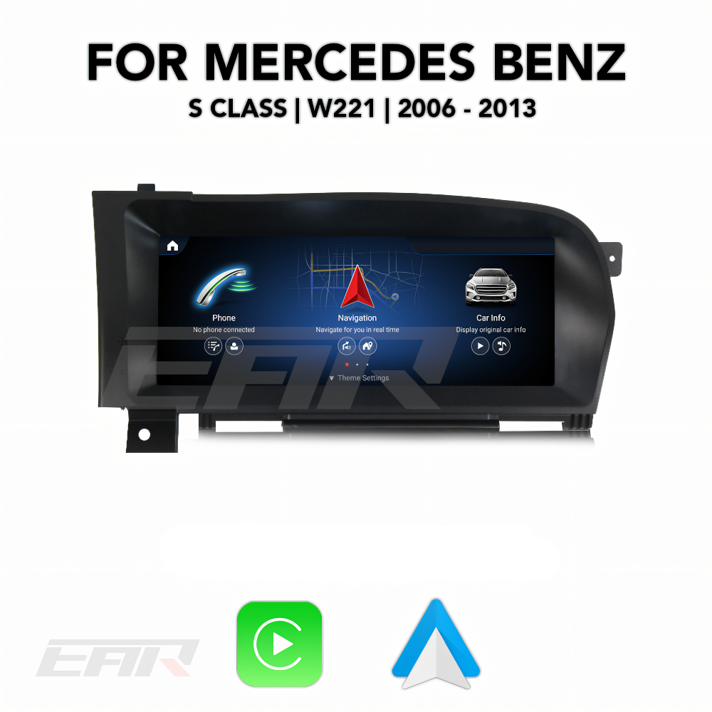 Mercedes S-Class W221 Android Display